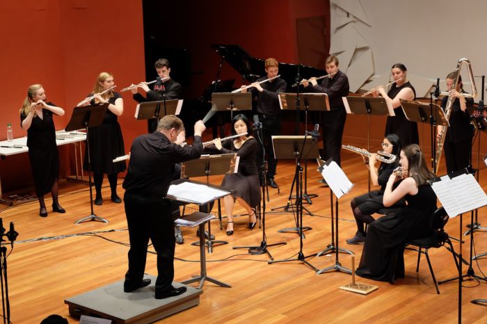 Monash University Flute Ensemble - Australian recordings, performances